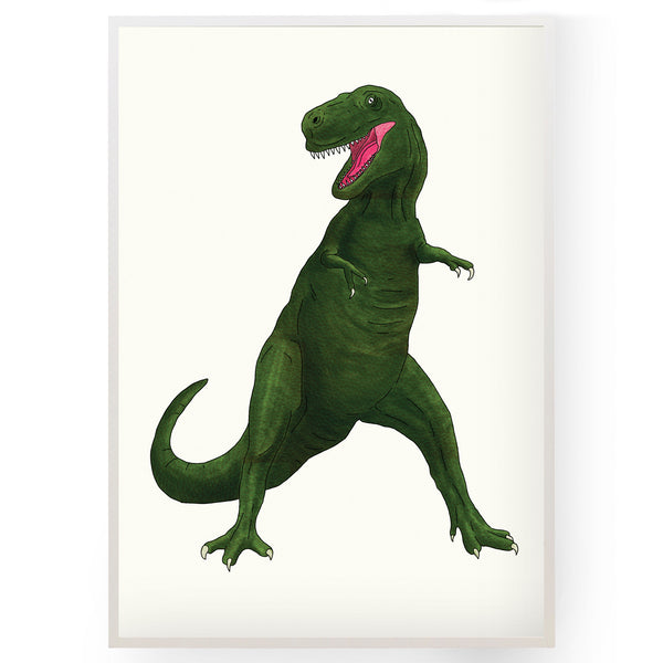 T Rex - A4 / A3 Print – Lydia Meiying